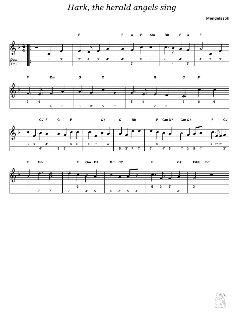 Hark The Herald Angels Sing | PDF