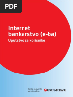On Line Bankarstvo M Zaba Uputa Za Koristenje 5.2024 | PDF