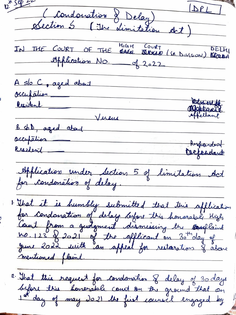 condonation-of-delay-pdf