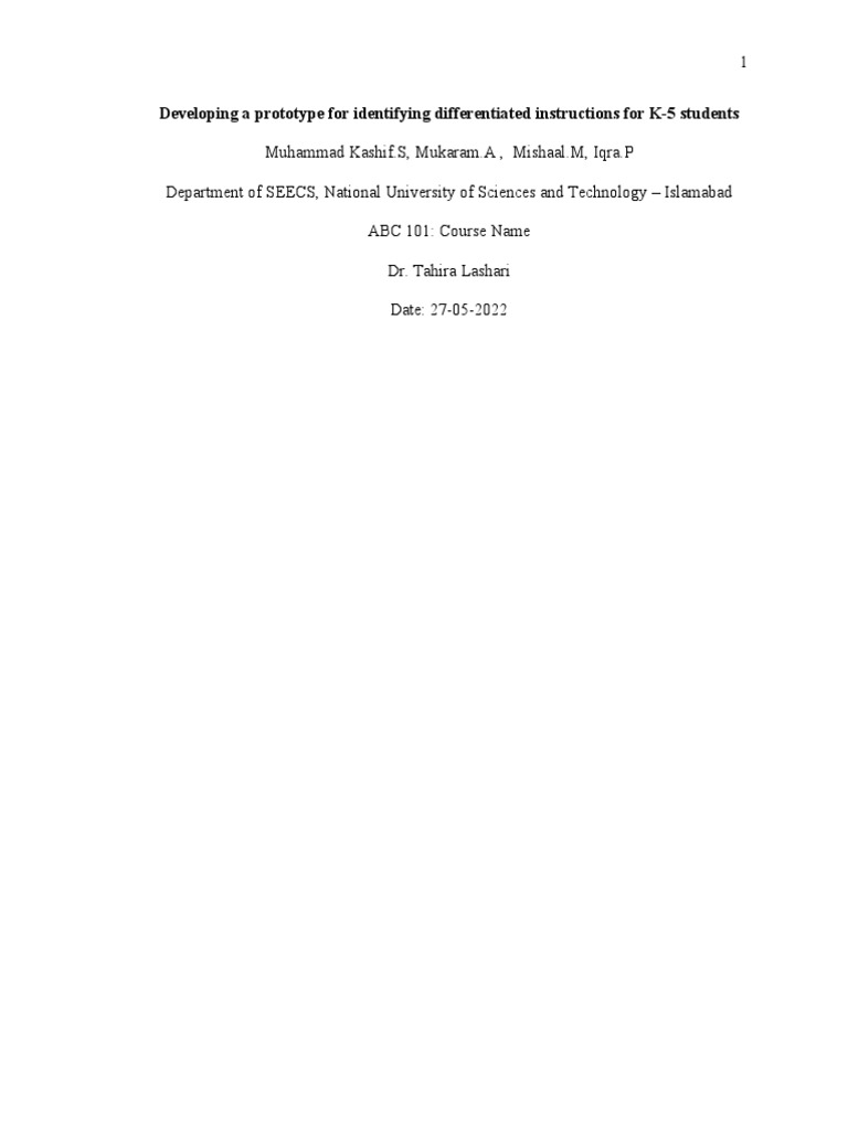 APA Template 7th Ed. Student Papers | PDF | Citation | Thesis