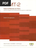 Teste de Atenção Difusa - TADIM 1 e 2 e TEDIF 1 2 e 3 | PDF