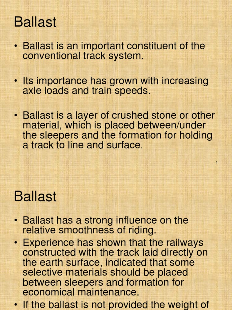 RAILWAYS, Ballast and Sleepers | PDF | Sand | Concrete
