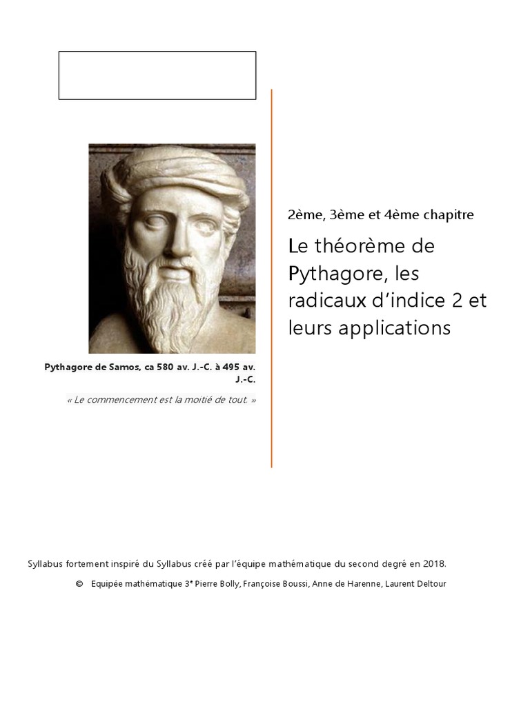 20-21 CH 2-3-4 Syll | PDF | Cercle | Triangle