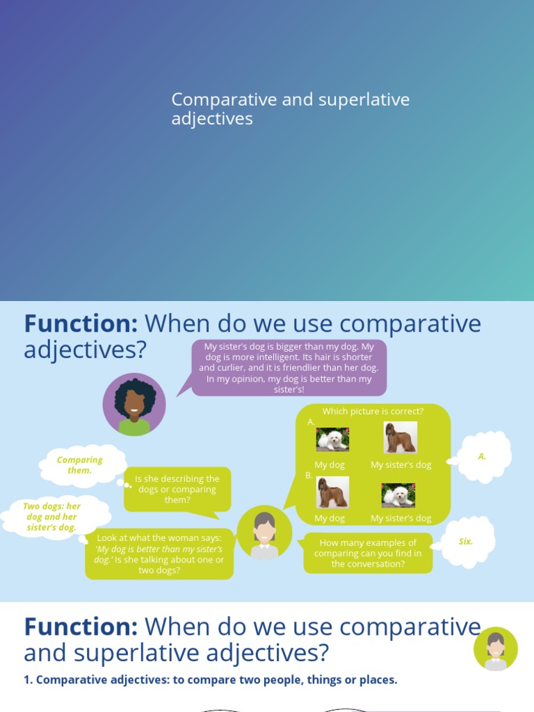 Understanding Comparatives and Superlatives | PDF | Adjective | Syllable