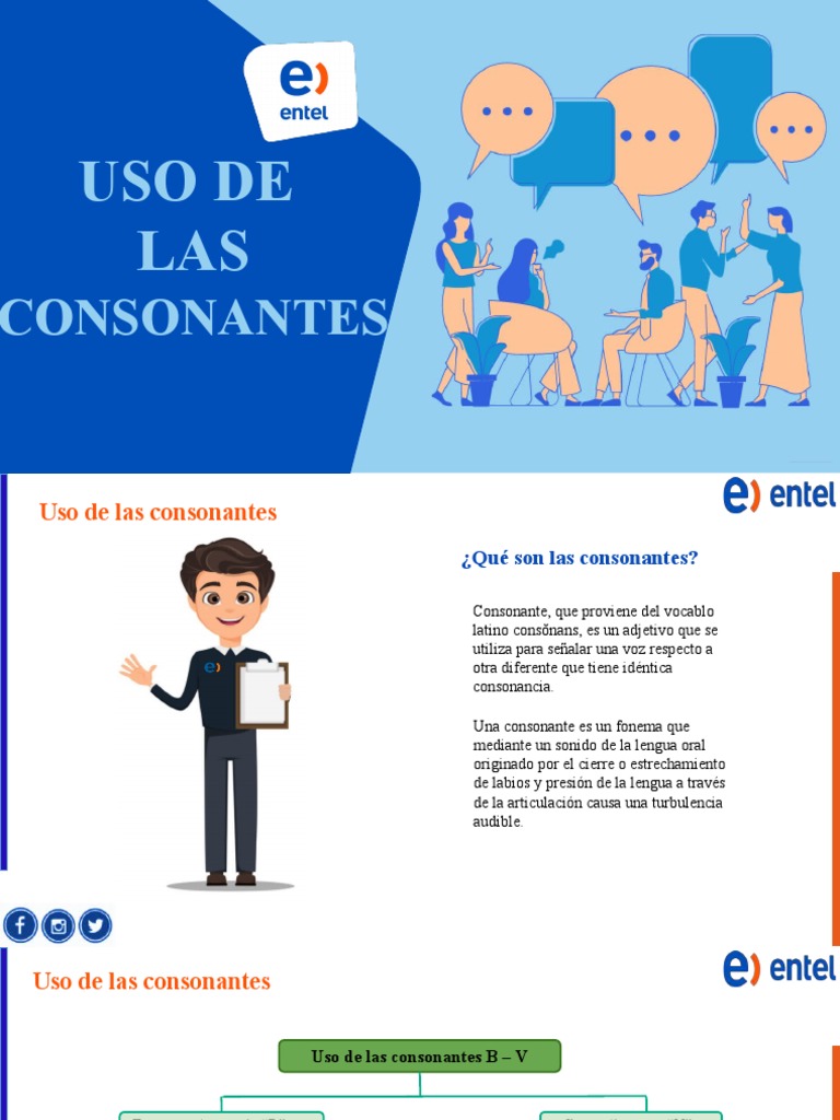 Uso y reglas de las consonantes | PDF | Consonante | Familias de idiomas