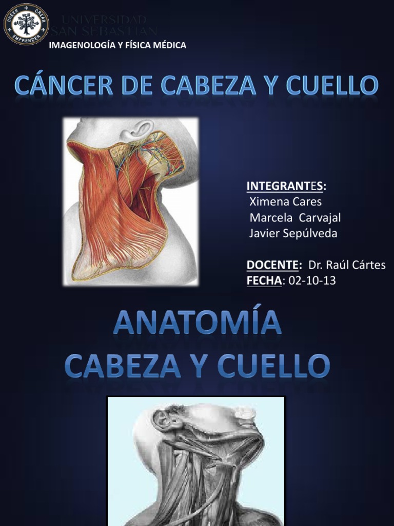 RT Cáncer Cabeza y Cuello | PDF | Metástasis | Anatomía humana