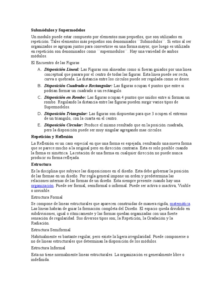Modulos Super Modulos y Submodulos | PDF | Espacio | Color