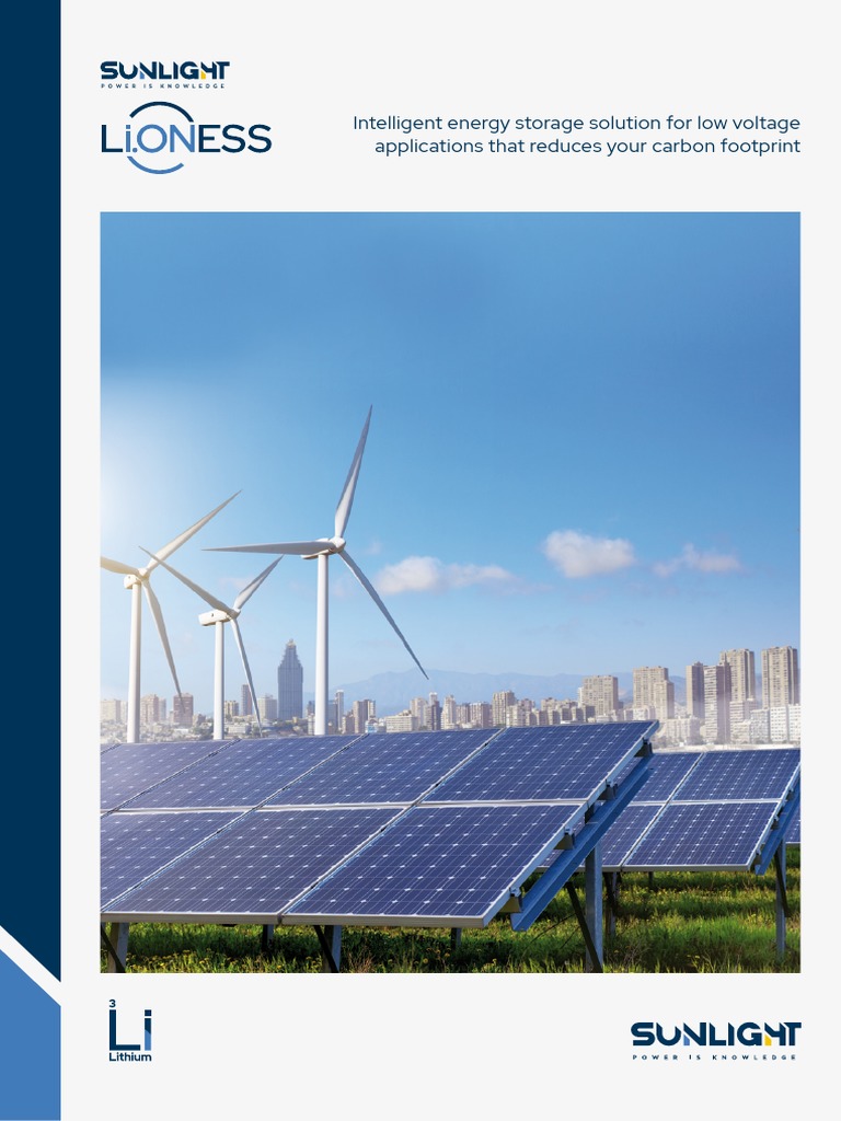 Sunlight Li-On-Ess Low Voltage Product Brochure Web | PDF | Energy ...