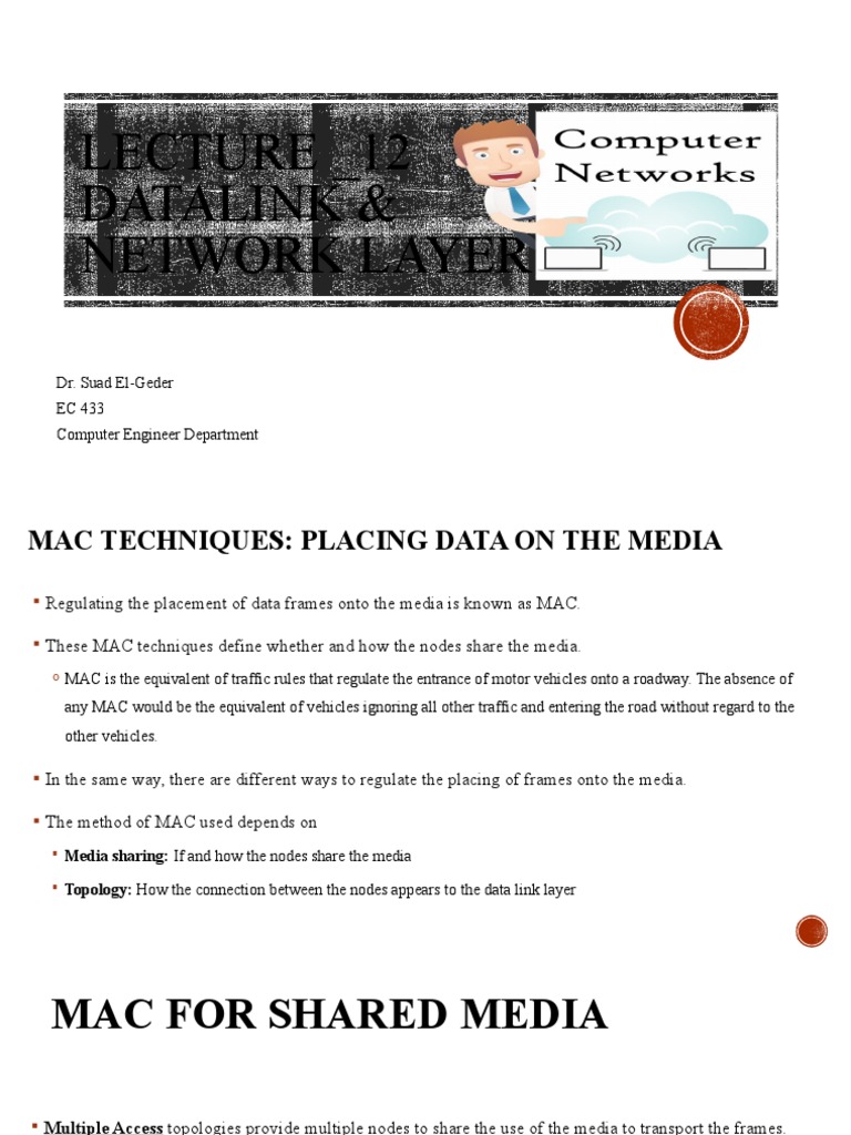 Network Layer 1 Lec 12 | PDF | Internet Protocols | Computer Network Network Layer 1 Lec 12 | PDF | Internet Protocols | Computer Network