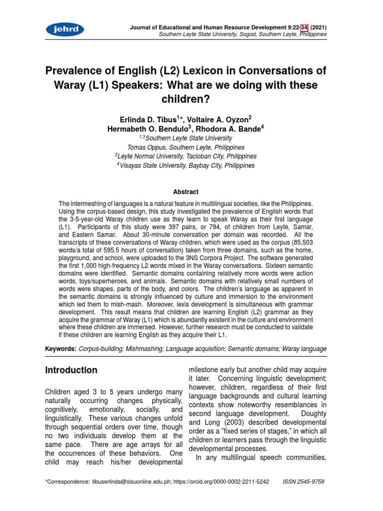 317-Article Text-529-3-10-20210601 | PDF | Linguistics | Multilingualism