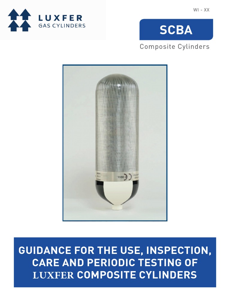 Luxfer SCI Composite Cylinder Manual English 032317 | PDF | Composite ...