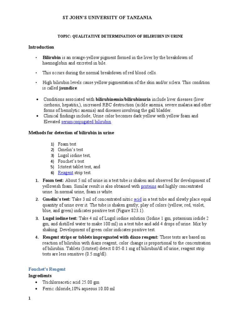 Fouchet's Test 3 | PDF | Chemical Substances | Chemistry