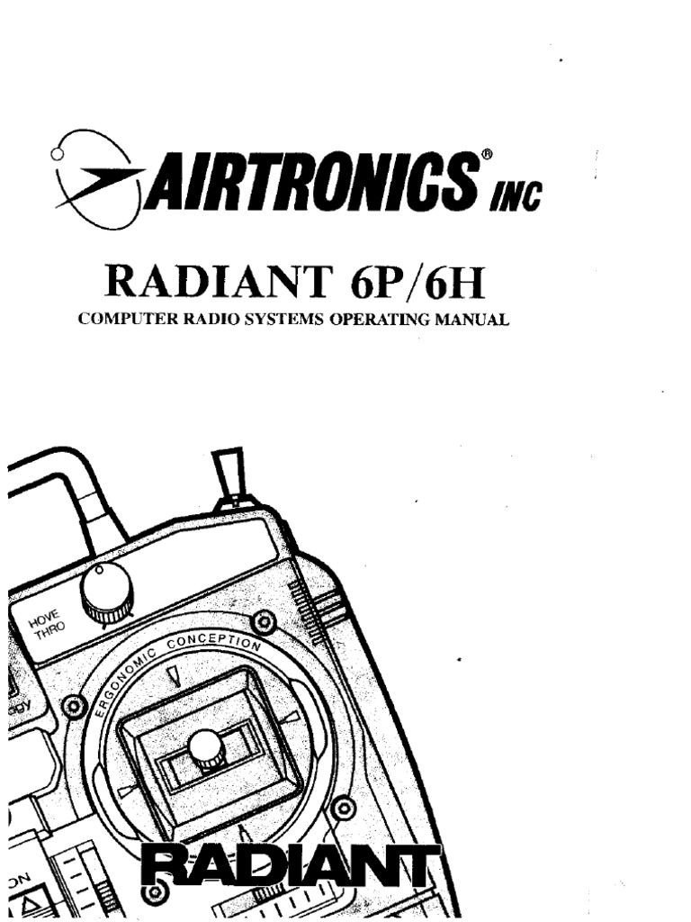 Radiant 6P 6H Manual Ok | PDF