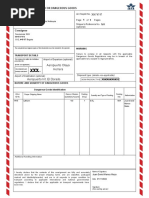 Dangerous Goods Declaration Form | PDF | Dangerous Goods | Cargo