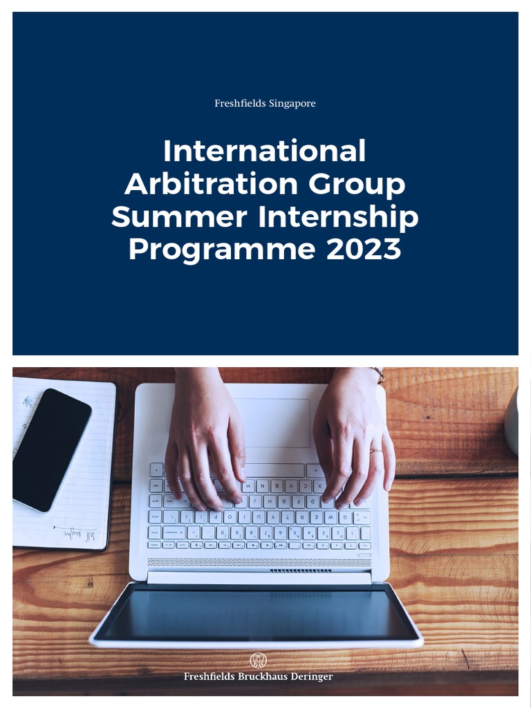 Singapore IAG Summer Internship 2023 1668147623 | PDF | Arbitration ...