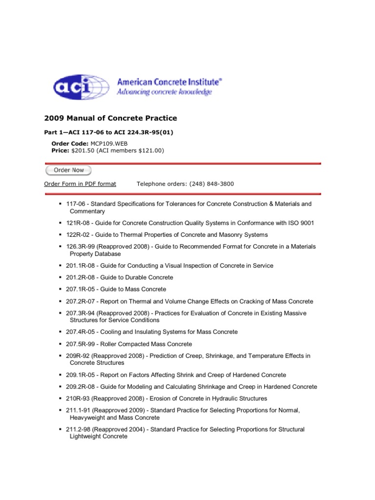 ACI Concrete Inspection Manual | PDF | Fibre Reinforced Plastic | Concrete
