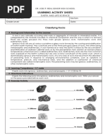 Earth and Life Science Week 3 Magma WorkSheet | PDF | Magma | Crust ...