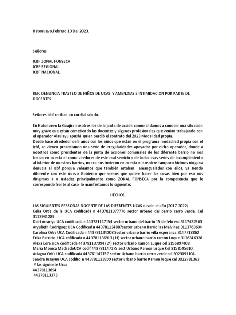 Documento Icbf Pdf