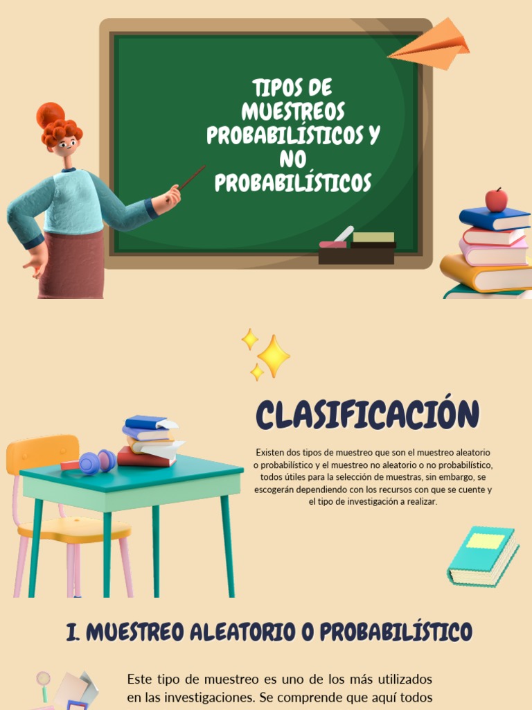 Tipos de Muestreos Probabilísticos y No Probabilísticos | PDF ...