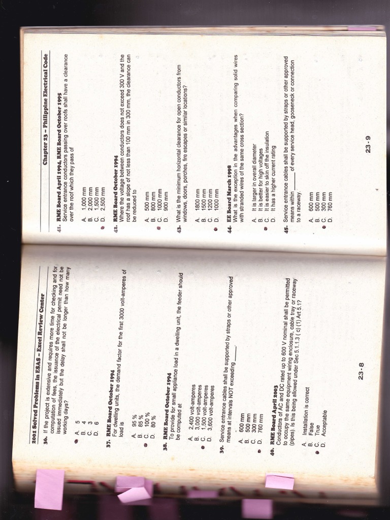 Img 0127 Esas 2001 Solved Problem Objectives 23 09 Pdf