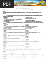 Test II: Enumeration Direction: Give What Is Being Ask. Write Your ...