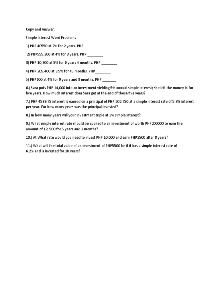 simple-interest-word-problems-pdf