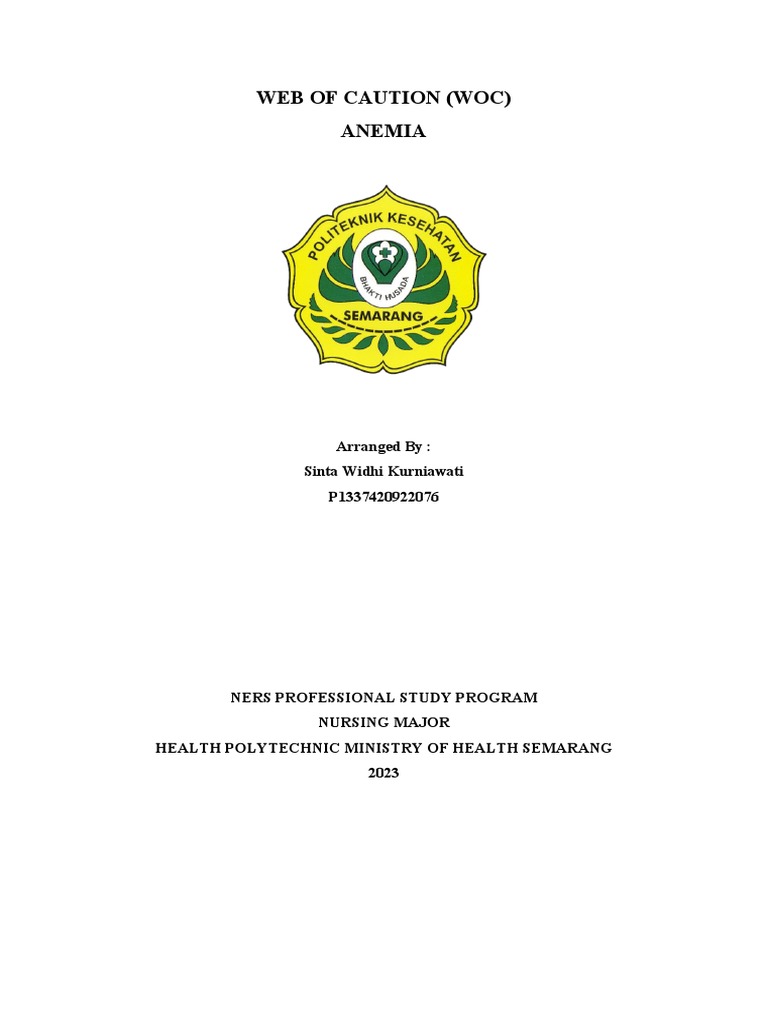 WOC Anemia: Penanganan dan Edukasi | PDF