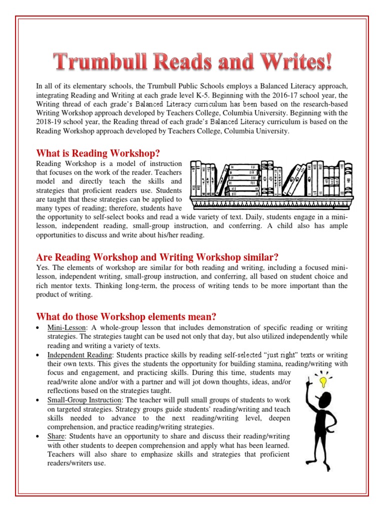 What Is Reading Workshop? | PDF | Reading Comprehension | Literacy