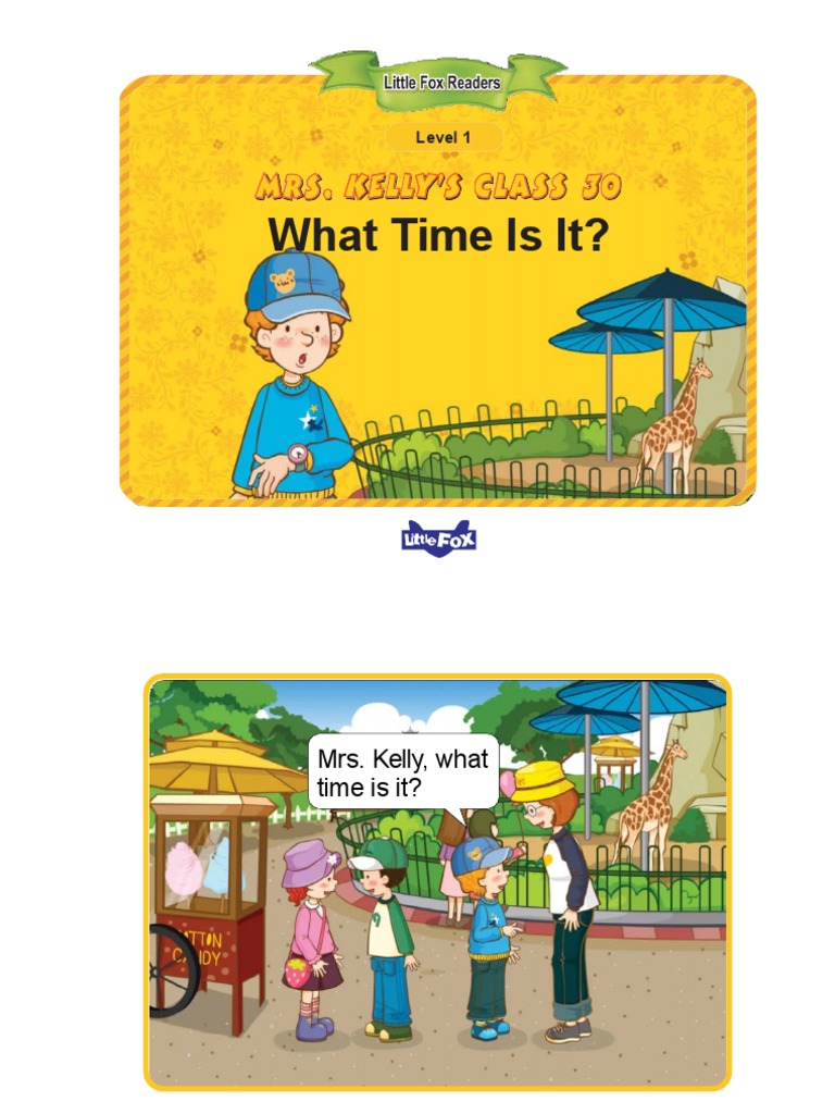 030 - Mrs. Kelly's Class 30 - What Time Is It | PDF