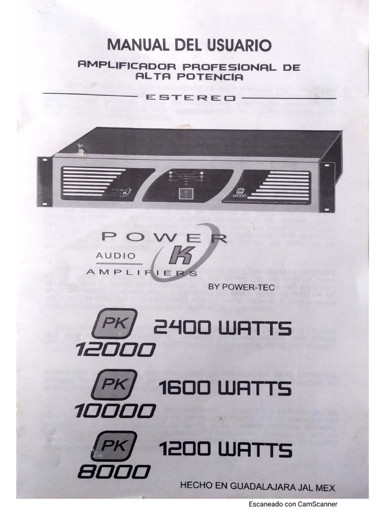 Power Tec - PK 12000 | PDF