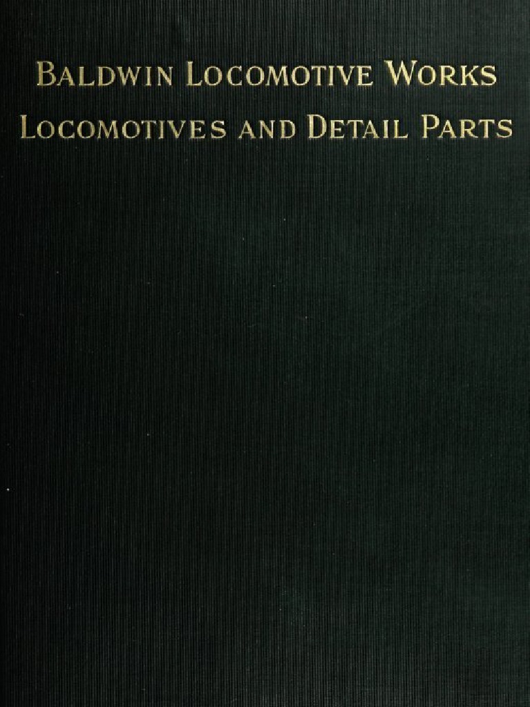Locomotives and Detail Parts | PDF | Gear | Steam Locomotive