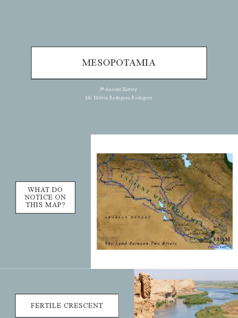 Mesopotamia Introduction | PDF