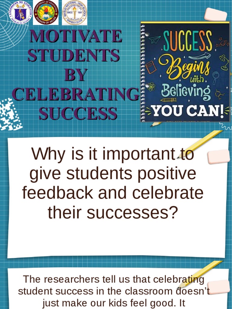 Celebrate Students Success | PDF | Motivational | Motivation