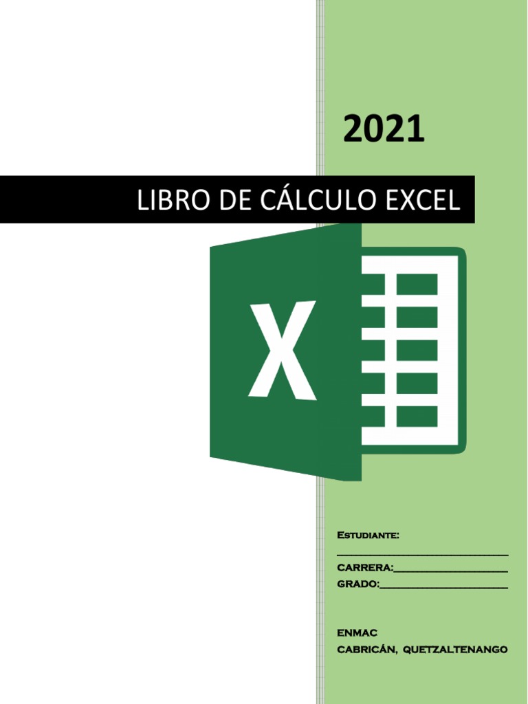Guia Introduccion Excel 2021 | PDF | Hoja de cálculo | Microsoft Excel