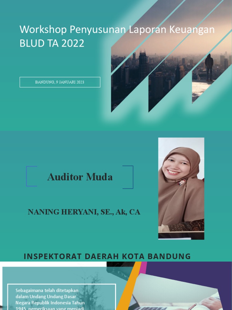 Workshop Laporan Keuangan BLUD 2022 | PDF | Pengelolaan Keuangan & Uang ...