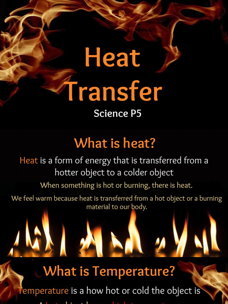 Term 3 - 9. Heat Transfer | PDF | Temperature | Heat Transfer