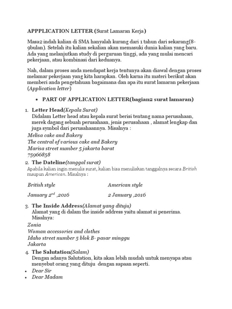 Aplication Letter 12 | PDF