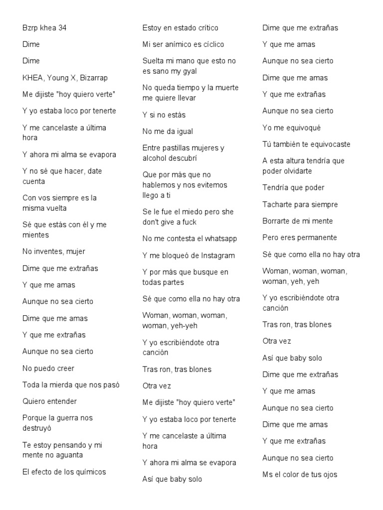 Canciones Literatura | PDF