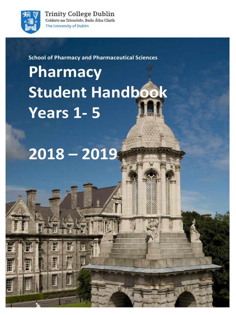Pharmacy Student Handbook 2018-2019 FINAL | PDF | Pharmacy | Health Care
