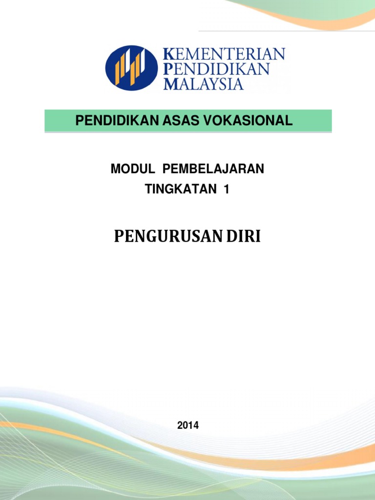 MODUL Pengurusan Diri - Murid | PDF
