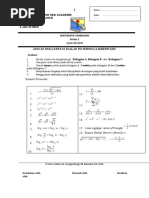 Math Form 1 (UASA 2024) | PDF