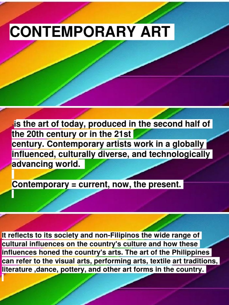 Week 2 Phil Contemporary Art | PDF | The Arts | Aesthetics