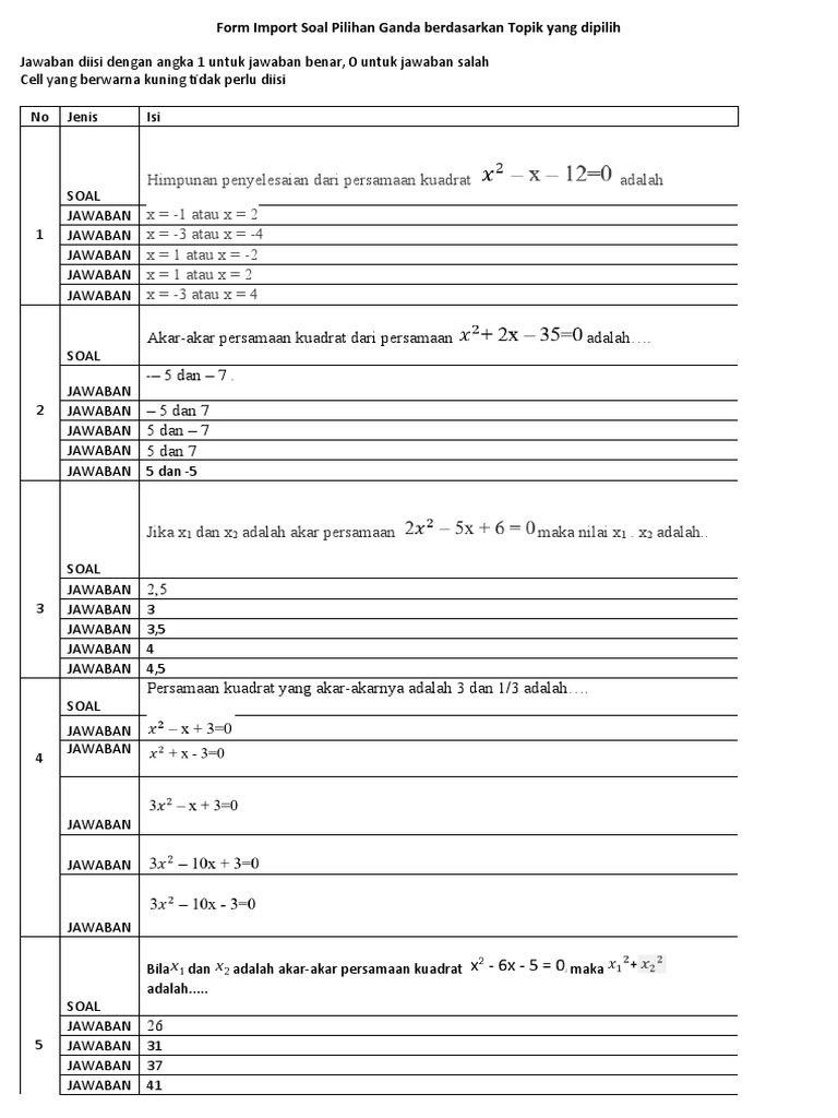 Soal Uas GANJIL MTK Kelas 11 Baru | PDF | Metode & Bahan Ajar