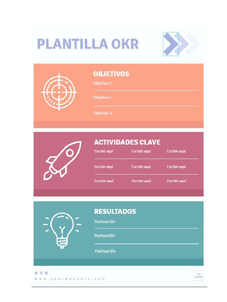 Plantilla OKR | PDF