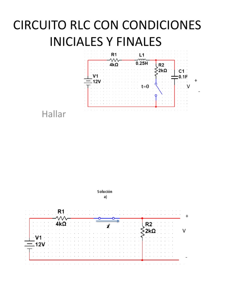 Presentación CD Circuito RLC | PDF
