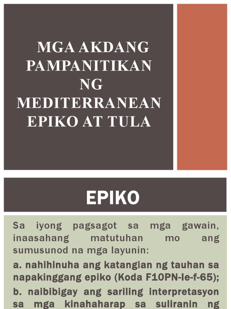 Aralin 4 - Fil. 10 | PDF