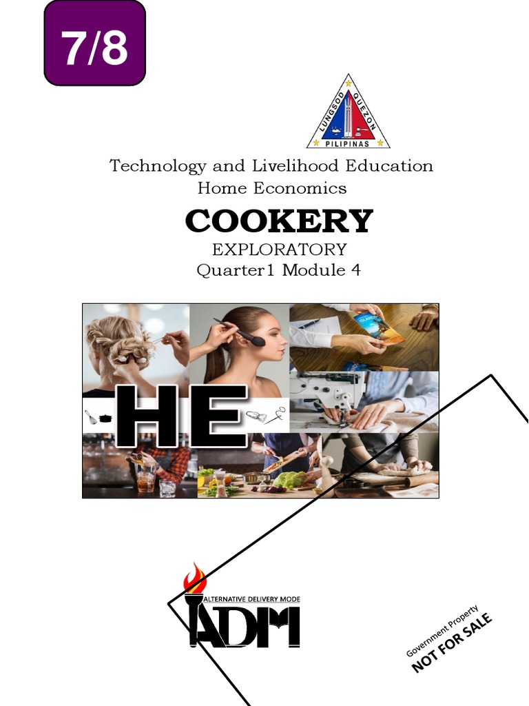 Exploratory COOKERY Q1 M4 | PDF | Fahrenheit | Celsius
