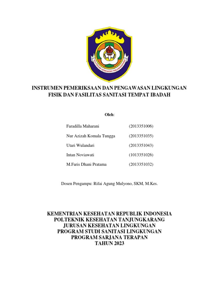 Instrumen Fix Ibadah | PDF