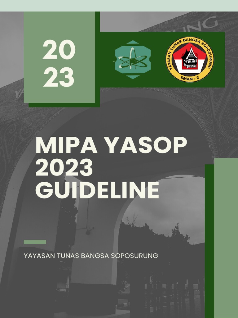 Guideline Book Mipa Yasop 2023 | PDF