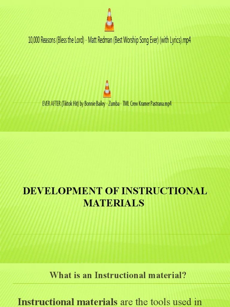 Development of Instructional Materials | PDF | Career & Growth